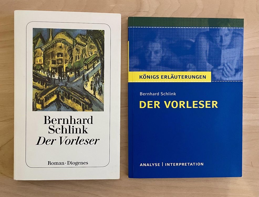 Der Vorleser, Bernhard Schlink & Königs Erläuterung (Neu (gemäss ...
