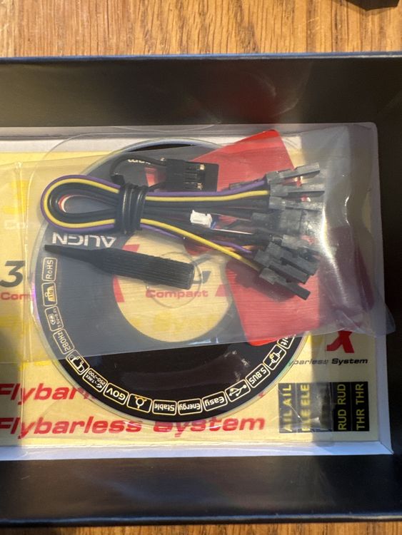 Align 3GX Flybarless System, Top Zustand, wie neu! (Neu und ...