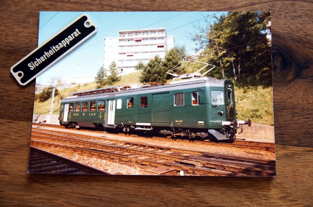 SBB BDe 4/4 Nr. 1627 - Depot Lausanne (Foto) (Gebraucht) in Schönenwerd für CHF 5 – mit ...