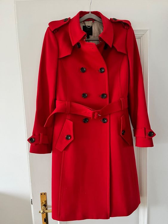 Banana Republic Trenchcoat in sattem Rot | Kaufen auf Ricardo