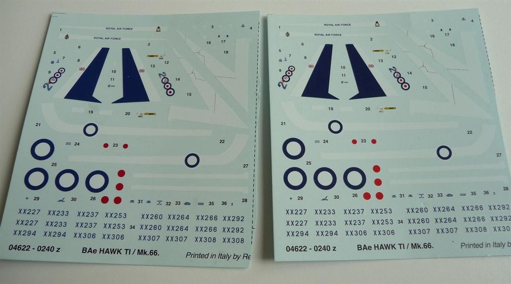 2x Decals Red Arrows Hawk 1:72 Revell (Gebraucht) in Winterthur für CHF ...