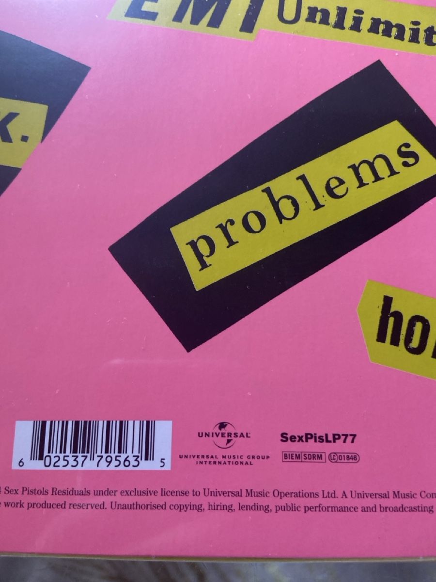 Sex Pistols - Never Mind The Bollocks LP, Neu (Neu und originalverpackt ...