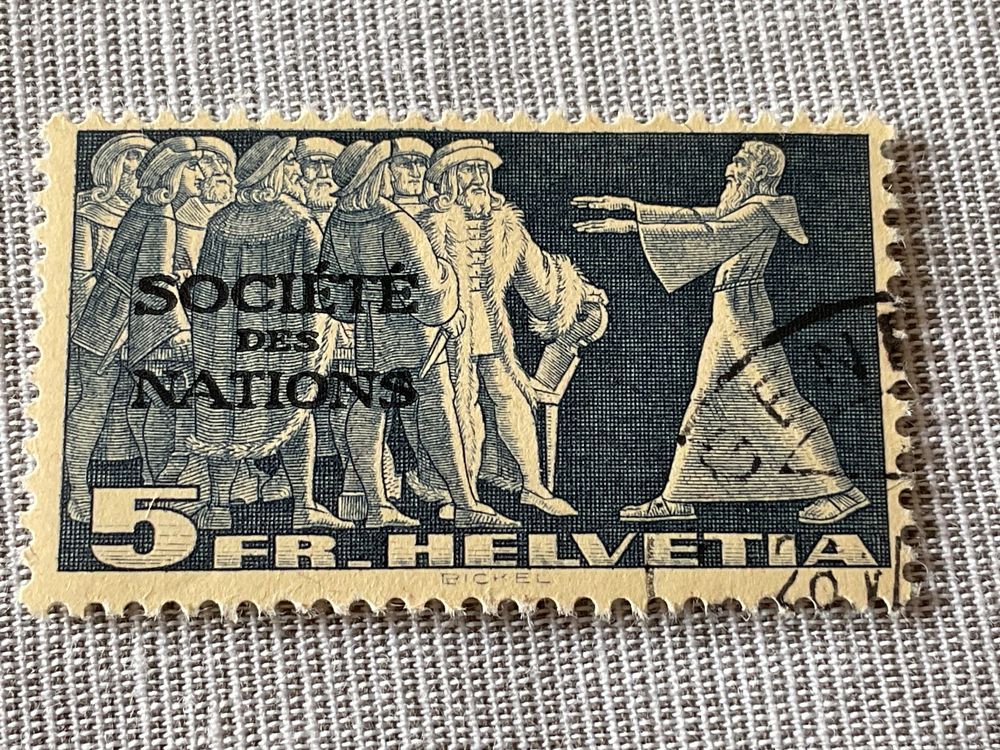 5 FR. HELVETIA DIENSTMARKE SDN gest. Perfekt (Gebraucht) in Lugano für CHF 5 – mit Lieferung auf ...