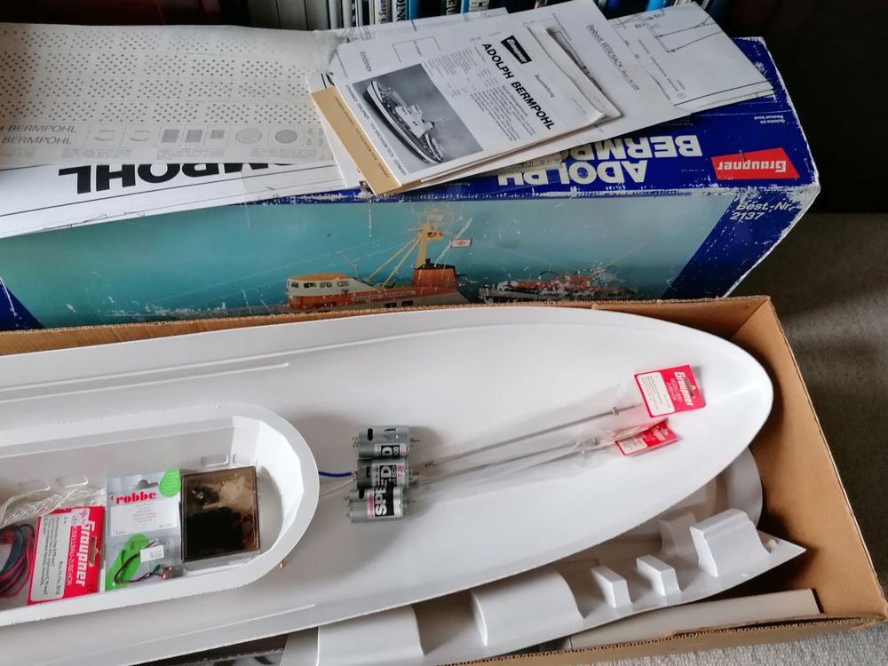 Bausatz SRK Adolph Bermpohl Graupner + Fernsteuerung | Kaufen auf Ricardo