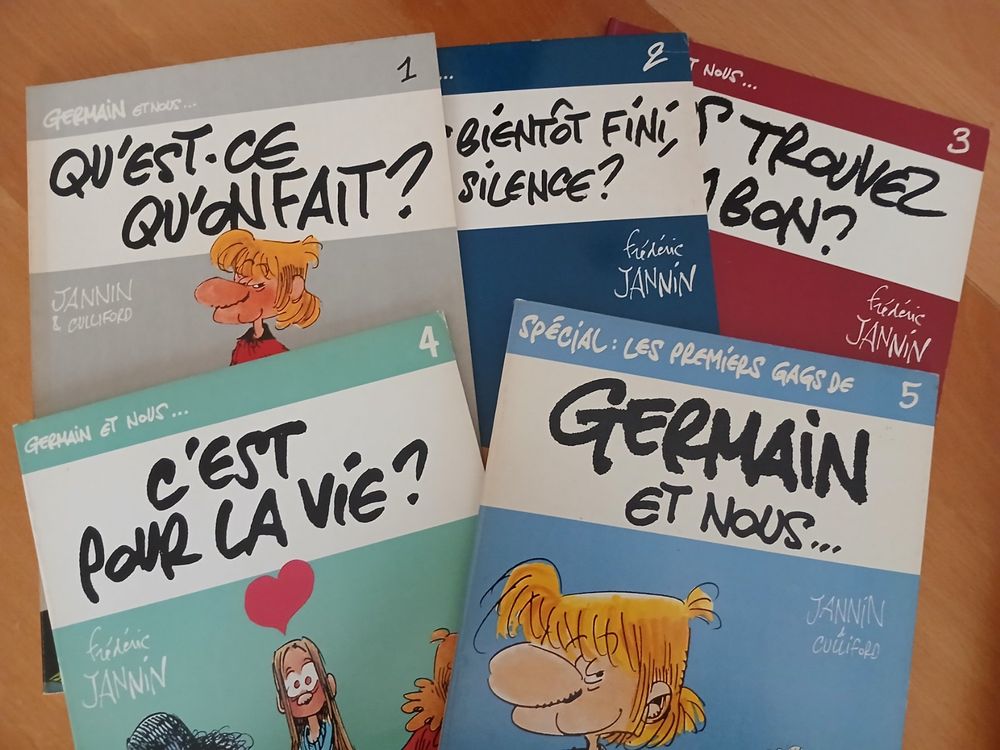 Germain et nous: Lot de 5 BD Jannin et Culliford en EO (D'occasion) à ...