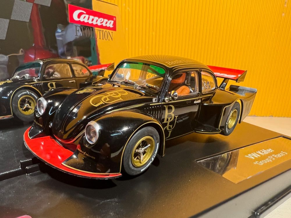 VW Käfer «Schwarz/Gold Group5 Race 5» Carrera Evolution NEU (Neu und ...