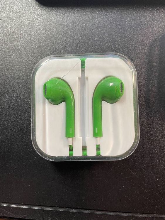 Apple earpods grün spezial | Kaufen auf Ricardo