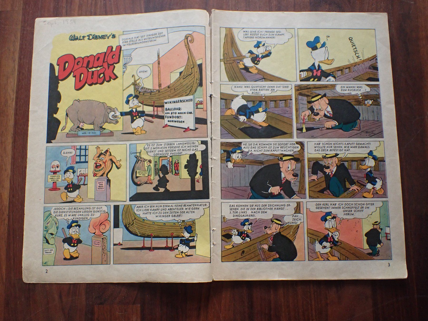 altes Disney`s DONALD DUCK Sonderheft 18 Der Goldene Helm (Gebraucht ...