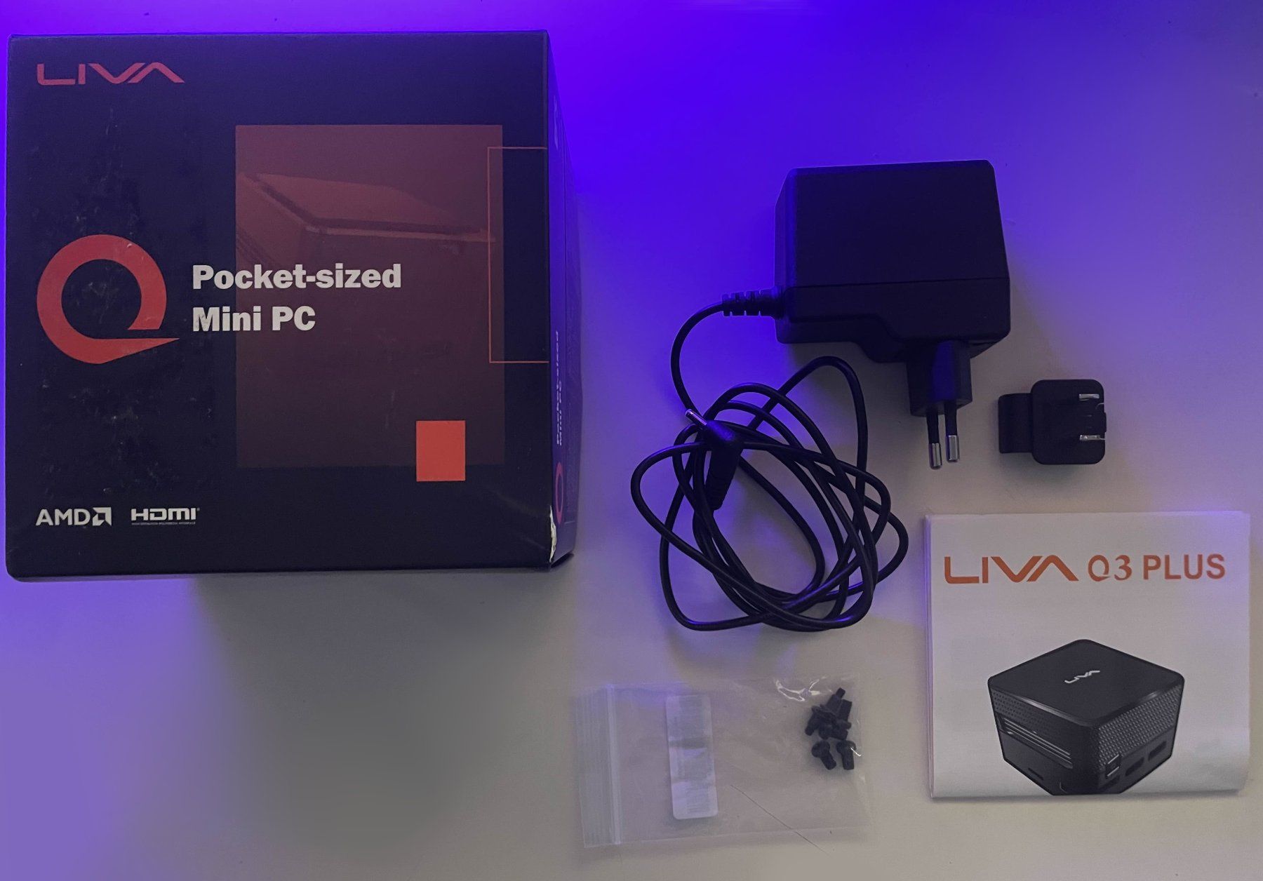 Liva Q3 Plus - Vega 8 Gfx - AMD Ryzen V1605B, 8GB RAM, 128GB (Gebraucht ...