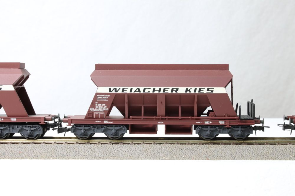 4 wagons Kieswagen Weiacher Kies Liliput 224604 | Kaufen auf Ricardo