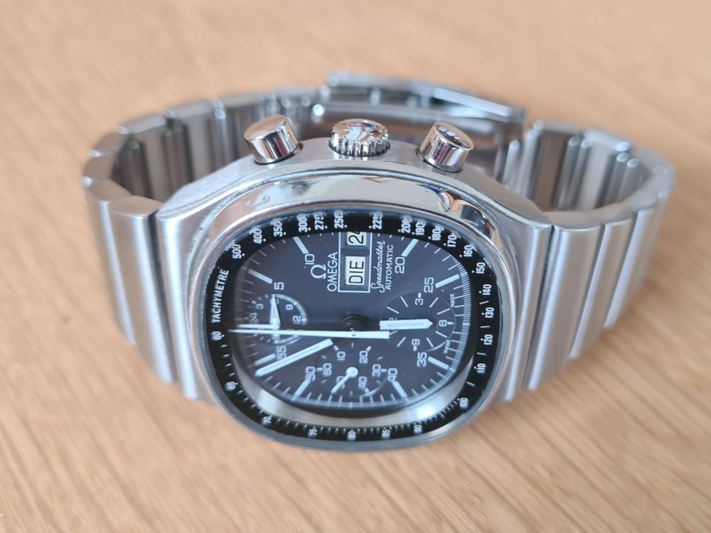 Seltene Vintage Omega Speedmaster "TV" Chronograph von 1975 (Gebraucht ...