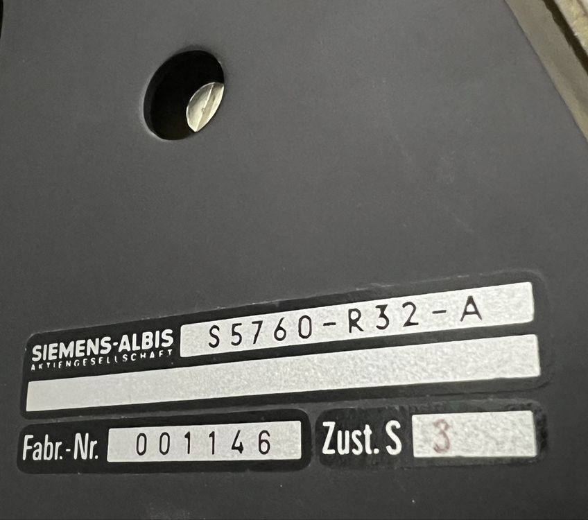Swiss Military Radar CRT Siemens Albis S5760 top Rarität (Gebraucht) in ...