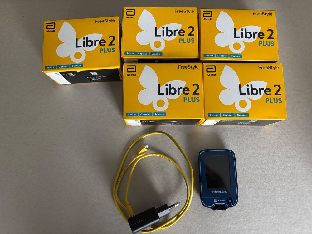 Freestyle Libre 2 Plus - 5 Sensoren + Lesegerät, (Gebraucht) in Zäziwil ...