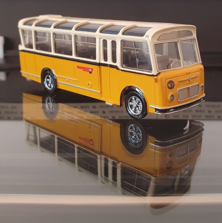 HB Model PTT PostAuto FBW C35U Bus 1:87 Kunststoff | Kaufen auf Ricardo