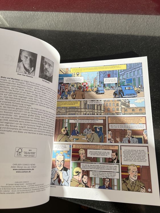 3 x Blake und Mortimer Kult Comic von Carlsen: unheimliche (Gebraucht ...