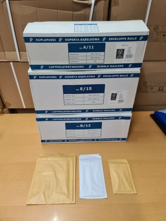 Posten div. Luftpolstertaschen ab 1.- (Neu und originalverpackt) in Krinau für CHF 37 – mit ...
