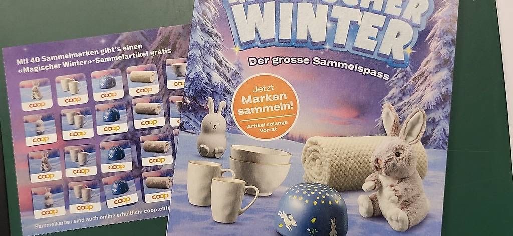 Coop Magischer Winter - Sammelheft - Grosser Spass! (Neu und ...