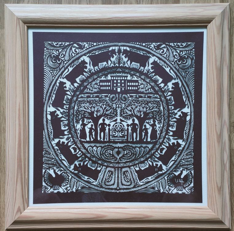 Ueli Hofer; Original Scherenschnitt signiert | Kaufen auf Ricardo