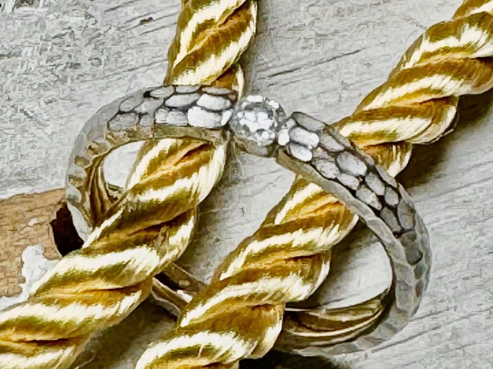 Herzschmiede Ring - Weissgold 585 14 Karat - mit Zirkonia | Kaufen auf Ricardo