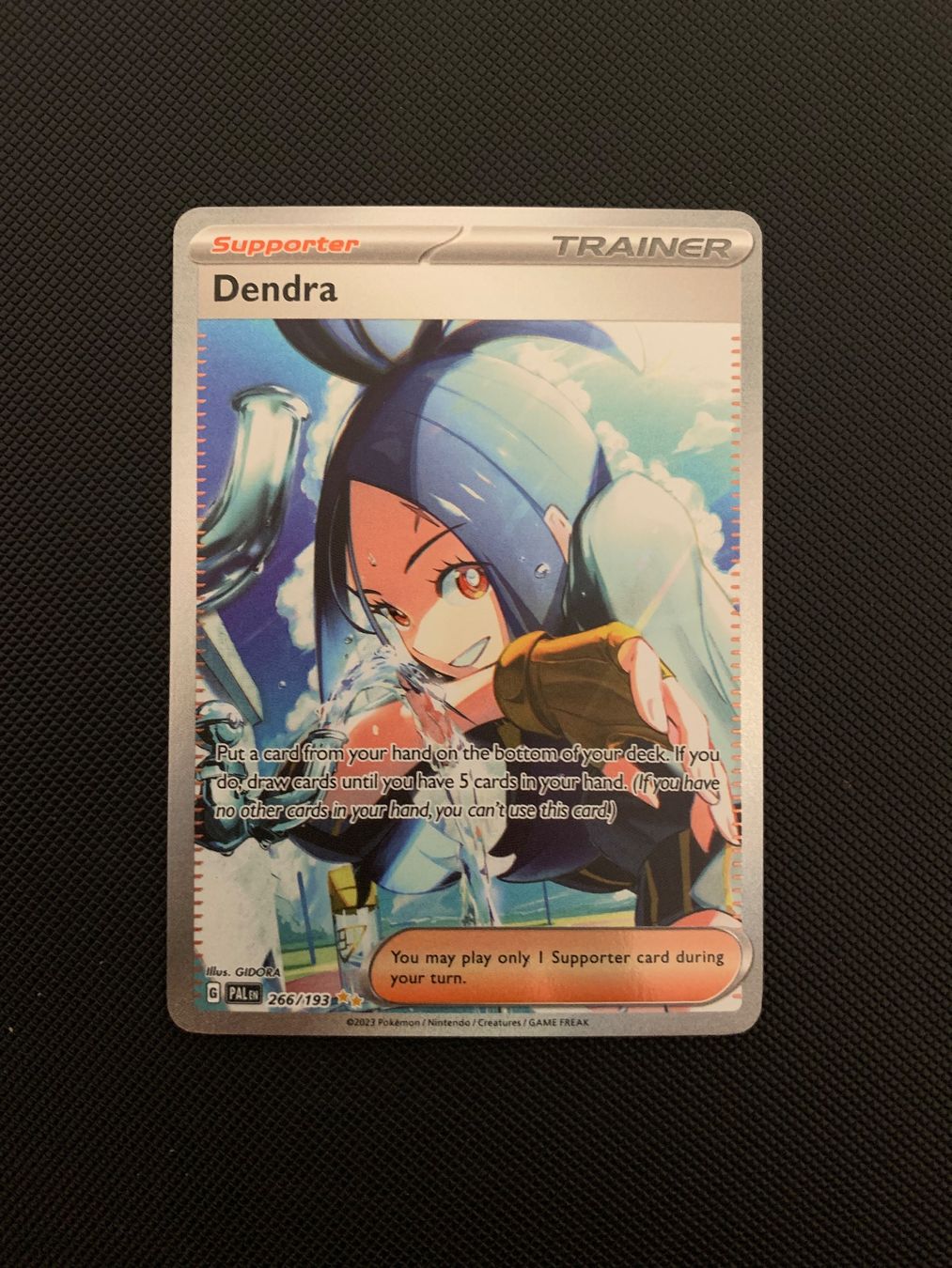 Dendra 266 Trainer Pokemon Card Neuf Voir Description à Thônex Pour 7598