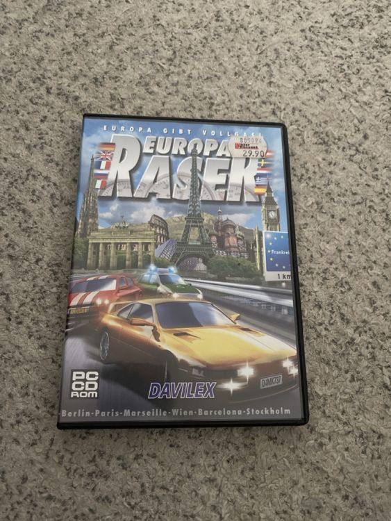 PC Spiel Europa Raser Rennspiel Davilex (Gebraucht) in Niederrohrdorf ...