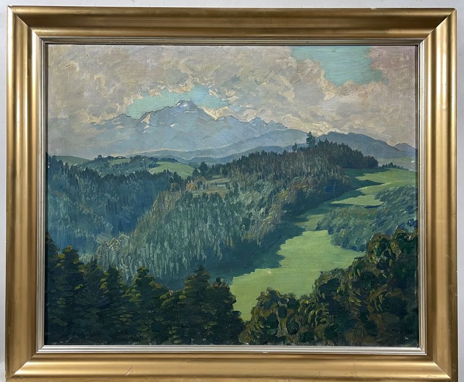 Karl Merz (1890-1970) grosses Gemälde (Gebraucht) in für CHF 205 – mit ...