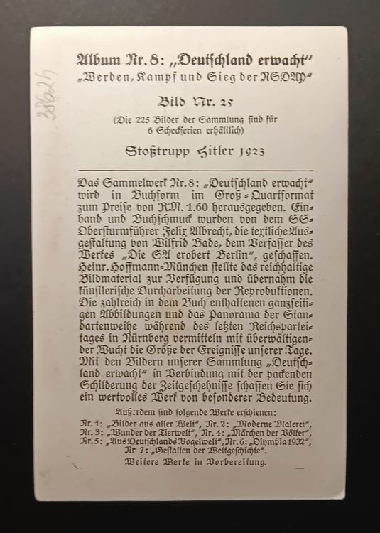STOSSTRUPP HITLER 1923 (Gebraucht) in Holderbank AG für CHF 8 – mit ...