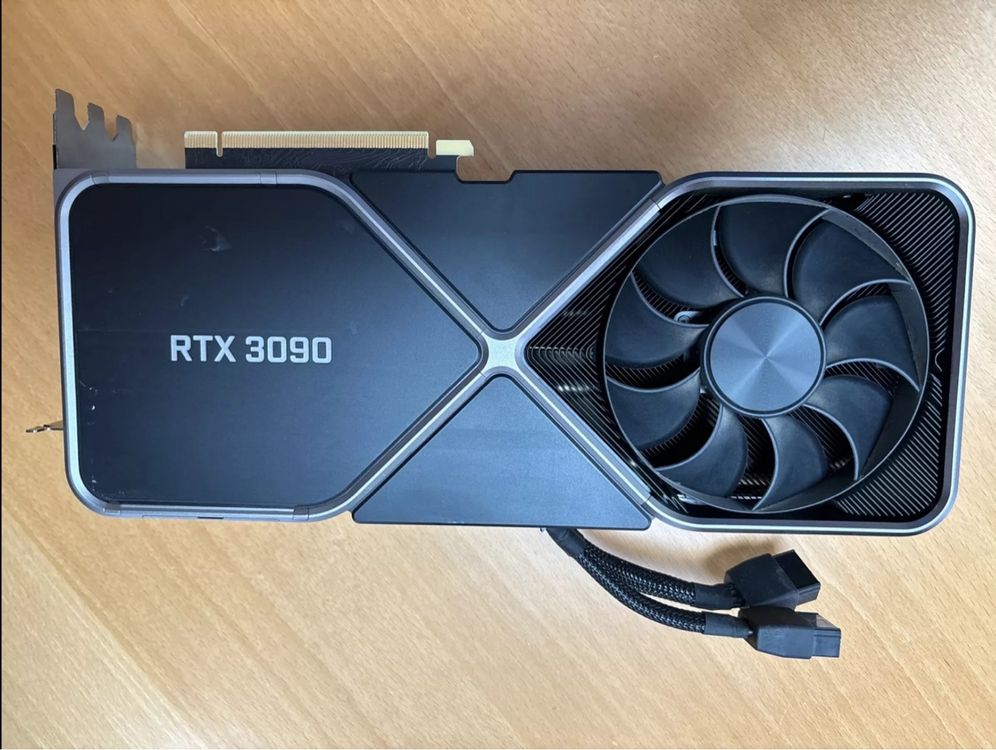 NVIDIA GeForce RTX 3090 Founders Edition FE 24GB GDDR6 GPU (Gebraucht ...