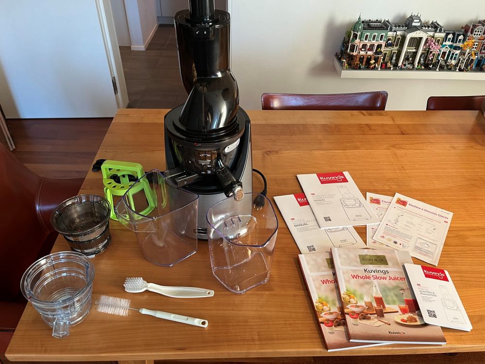 Kuvings EVO820 Whole Slow Juicer SuperPlus Silber unbenutzt (Gebraucht ...