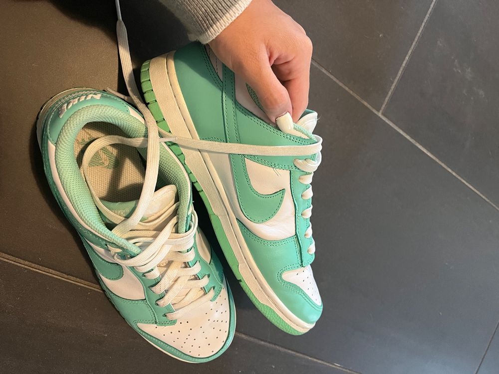 Nike dunk low in der Farbe mint | Kaufen auf Ricardo