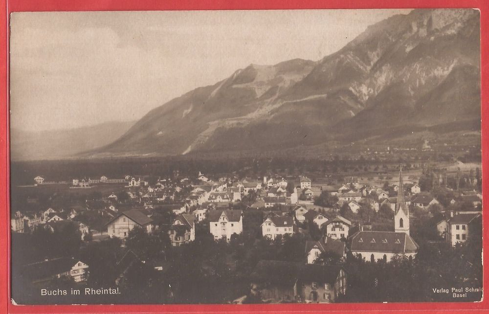 Buchs SG im Rheintal - Fotokarte ca. 1920 (Gebraucht) in Fislisbach für CHF 5 – mit Lieferung ...