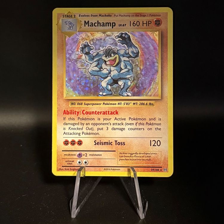 Machamp [Holo] 59/108 Pokemon Evolutions - EN (Gebraucht) in ...