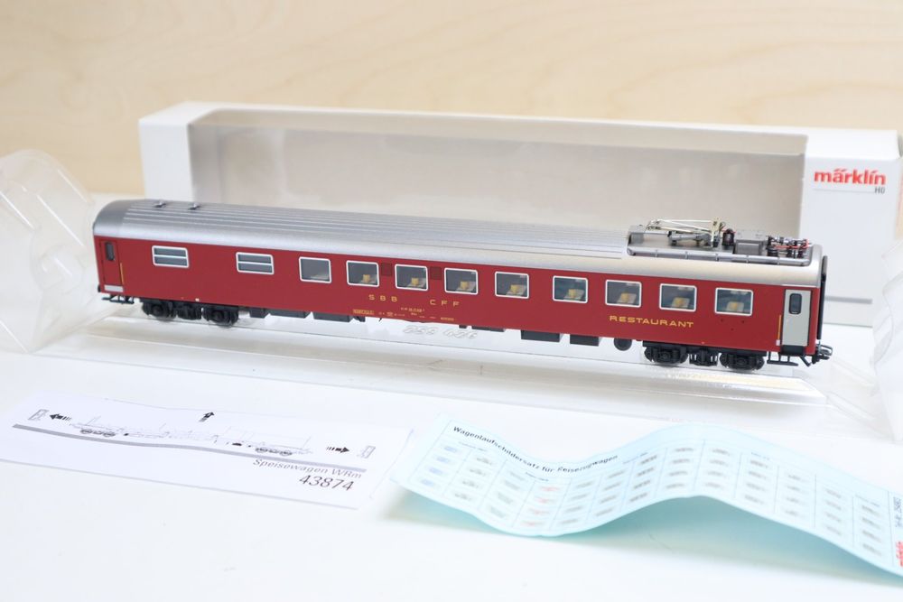 Märklin SBB Speisewagen 43874 - seltenes Modell (Gebraucht) in Winterthur für CHF 46 – mit ...