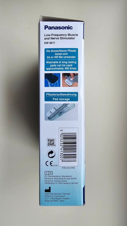 Muskel und Nerven Stimulator von Panasonic EW 6011 (Gebraucht) in ...