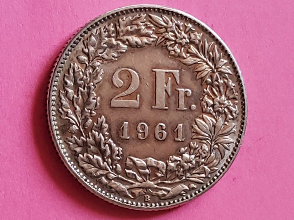 Münze - 2 Franken - 1961 | Kaufen auf Ricardo