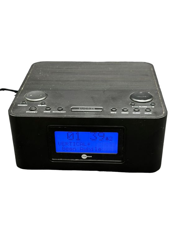 Radio-réveil MPMAN CR100 Noir DAB+/DAB/FM double alarme (Gebraucht) in ...