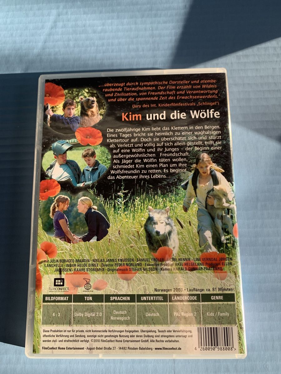 🐾 Kim und die Wölfe 🐾 / DVD (Gebraucht) in Auslikon für CHF 5 – mit Lieferung auf Ricardo kaufen