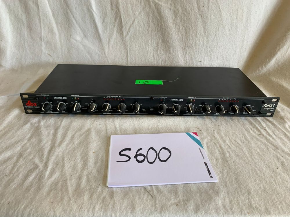 dbx 266 XL Limiter Compressor Gate (S600) | Kaufen auf Ricardo