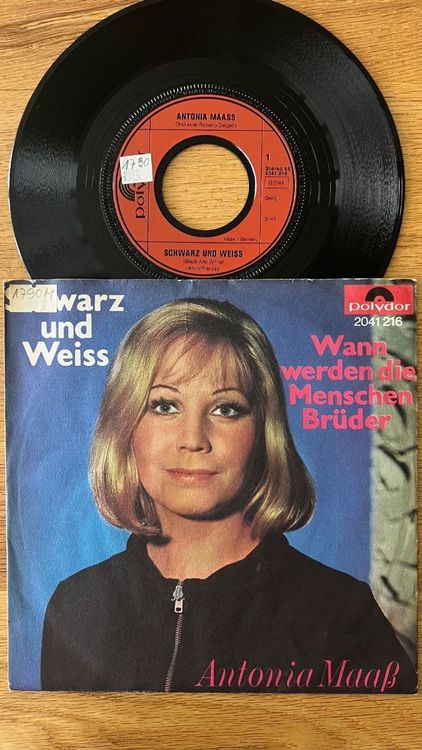 Antonia Maass - Schwarz Und Weiss / 1. D-Press. 1971 (Gebraucht) in ...