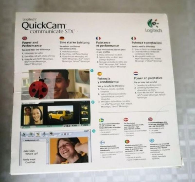 Webcam Logitech QuickCam Communicate STX neuve (Neu und originalverpackt) in Monthey für CHF 35 ...