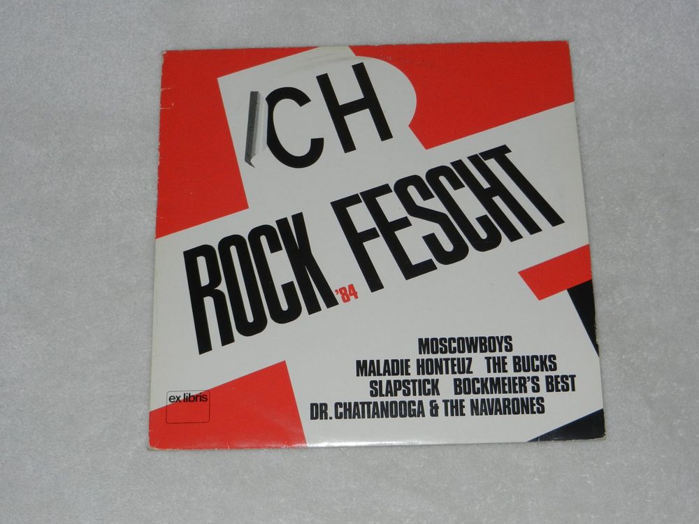 RARE LP CH ROCK-FEST 84` / 1984 EX-LIBRIS,(VG++) | Kaufen auf Ricardo