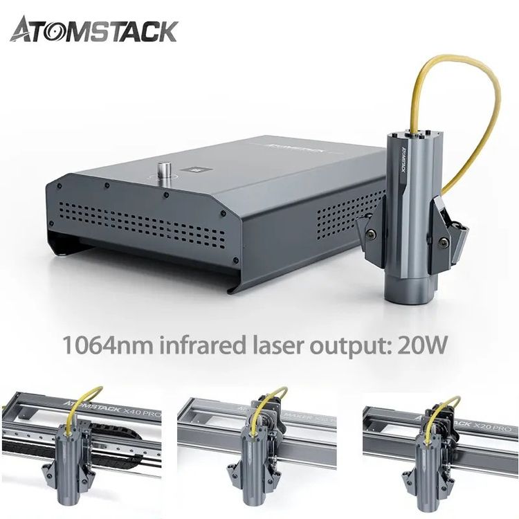 ATOMSTACK MR20 20w Infrarot-Laser modul (Neu und originalverpackt) in ...