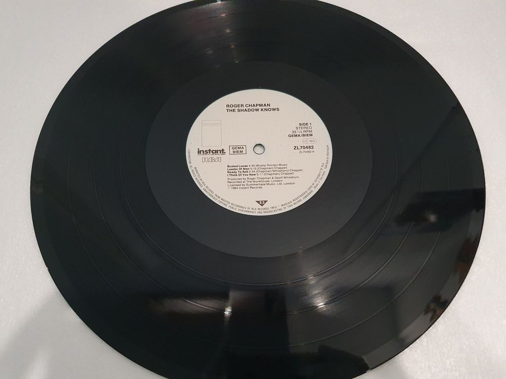 Roger Chapman – The Shadow Knows (Gebraucht) in Uster für CHF 12 – mit ...