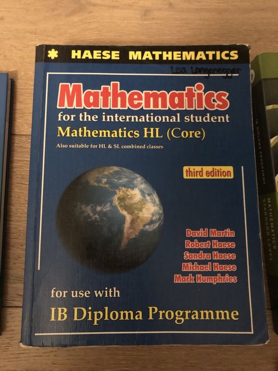 Haese Mathematics third edition (Gebraucht) in Bern für CHF 5 – mit Lieferung auf Ricardo kaufen