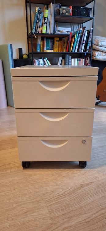 IKEA Rollcontainer abschliessbar mit 3 Schubladen | Kaufen auf Ricardo