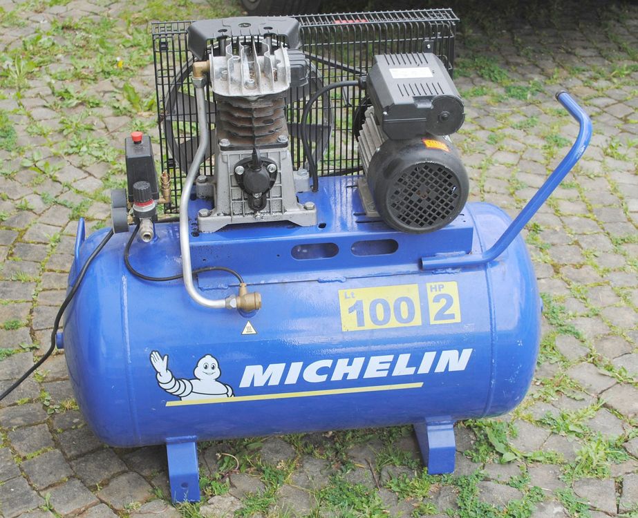 Kompressor Michelin mit 100 Liter Tank 2 PS Sehr leise (Gebraucht) in ...