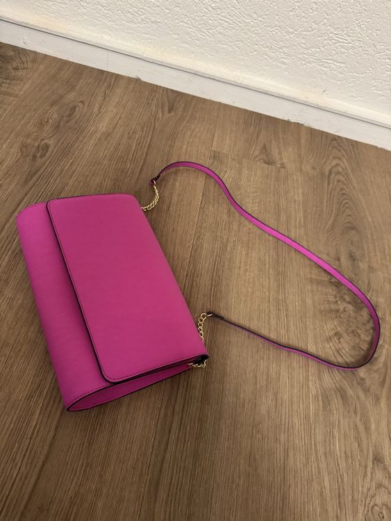 Pinke Clutch Tasche H&M neon pink (Neu (gemäss Beschreibung)) in ...