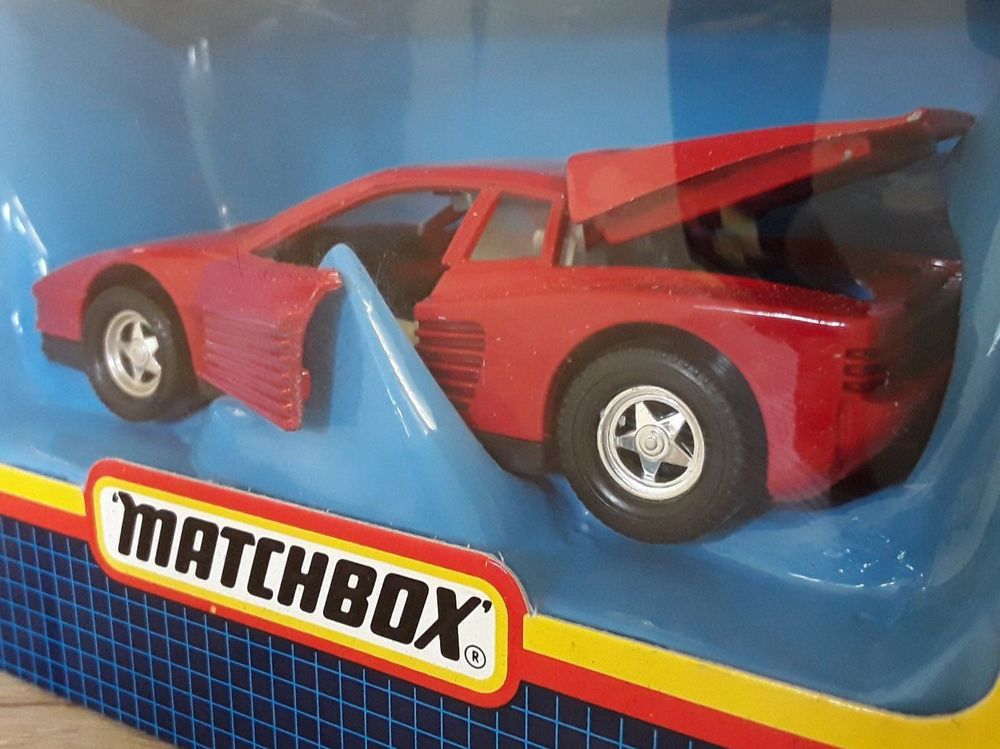 Matchbox K149 _ Matchbox Superkings _ Ferrari TestaRossa (Gebraucht) in ...