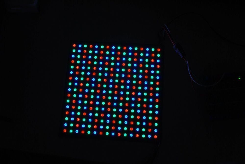 LED Matrix RGB 256 WS2812B Arduino Raspi (Neu und originalverpackt) in ...