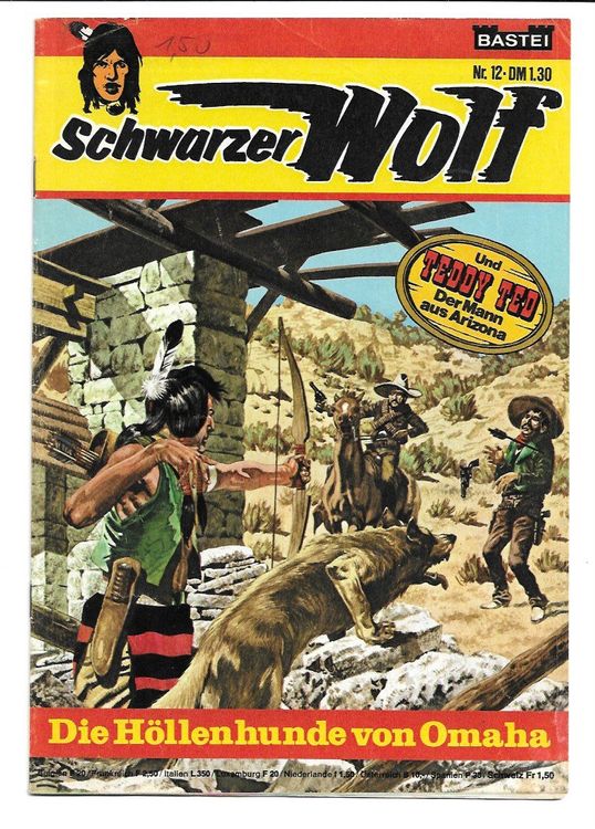 Schwarzer Wolf Band 12, Bastei Verlag 1975, (Neu (gemäss Beschreibung)) in Winterthur für CHF 5 ...
